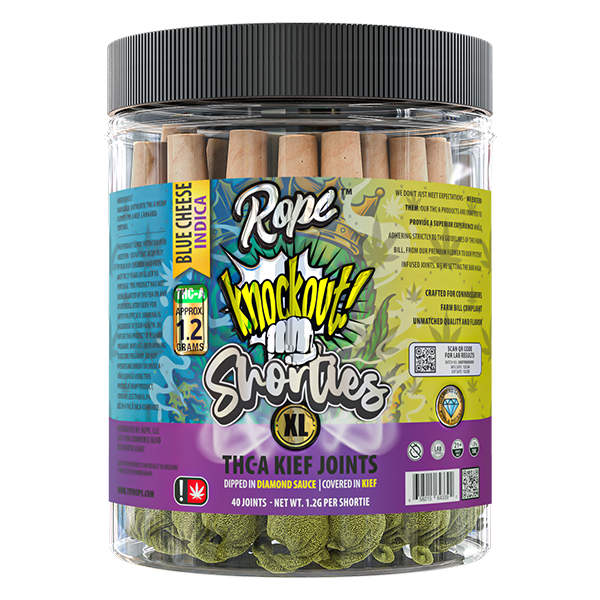THCA XL Shorties – Blue Cheese – Rope
